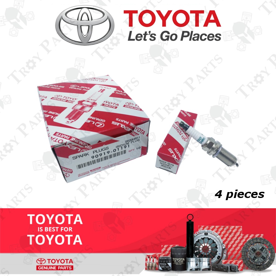 Toyota Iridium Spark Plug 90919-01191 for Hiace TRH203 Land Cruiser ...
