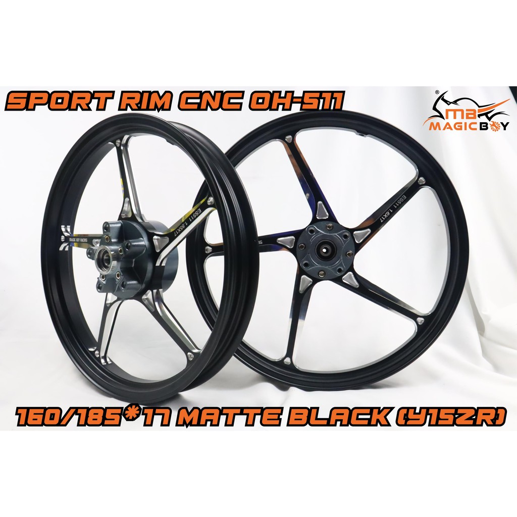 MAGIC BOY SPORT RIM FG505 Y15ZR Y15 ( 160/160 x17 ) CNC FG511 160/185X17 MAGIC BOY SPORT RIM ...