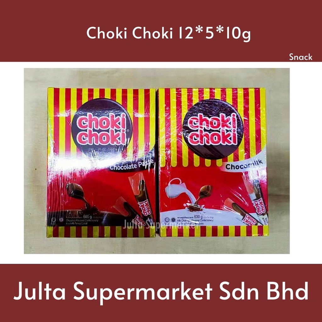 Choki Choki ChocolatePaste / ChocoMilk / Chococashew 5 x 10G | Shopee ...
