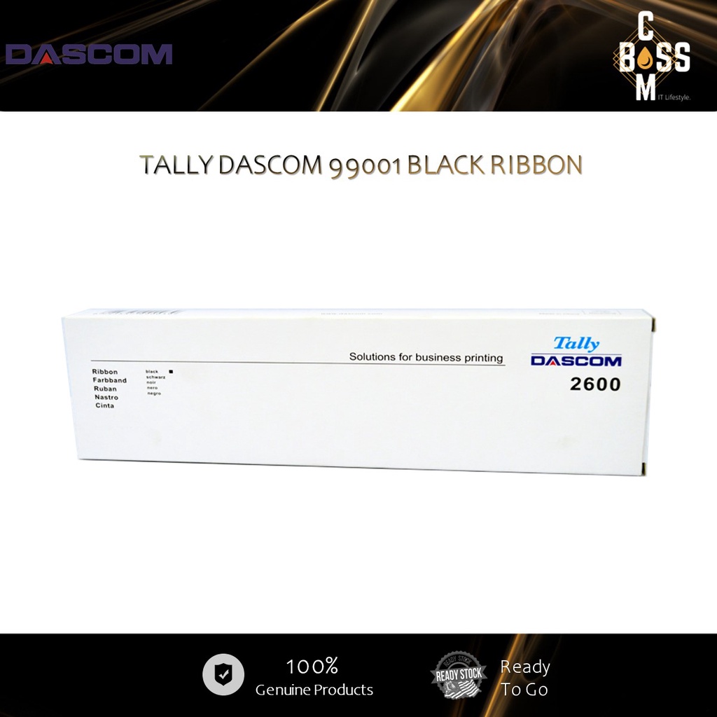 *ORIGINAL* TALLY DASCOM 99001 BLACK RIBBON 16M FOR 1125/1325 | Shopee Malaysia