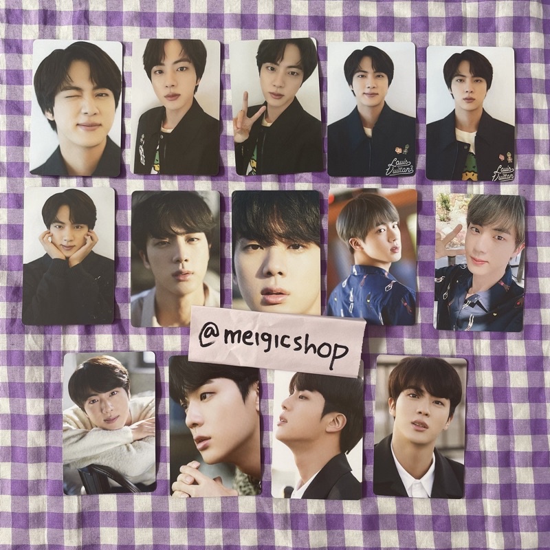 Official DICON 101 BTS CUSTOM BOOK PHOTOCARD JIN KIM SEOKJIN | Shopee Malaysia