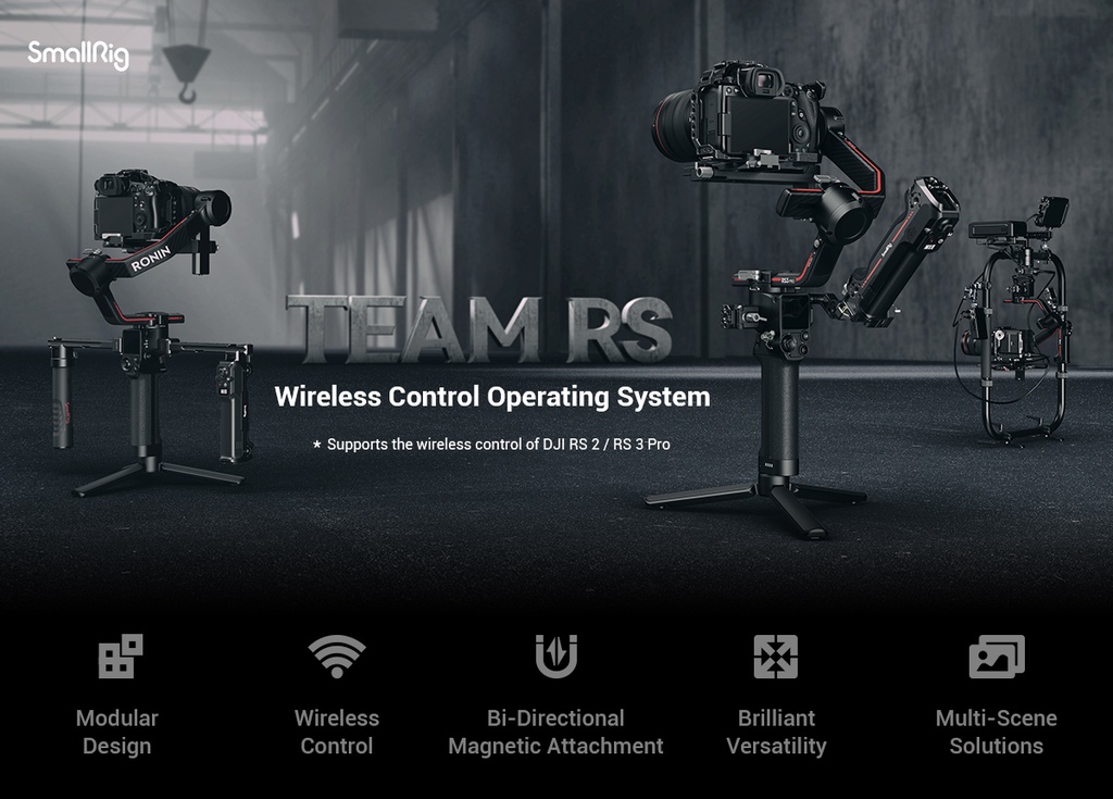 SmallRig Wireless Control Handgrip for DJI RS3 PRO RS2 Series 3949 | Shopee Malaysia