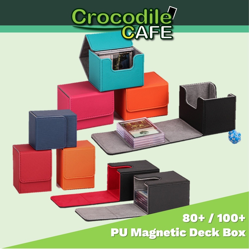 Sidewinder PU Leather 100+/80+ Magnetic Deck Box Case Protector ...