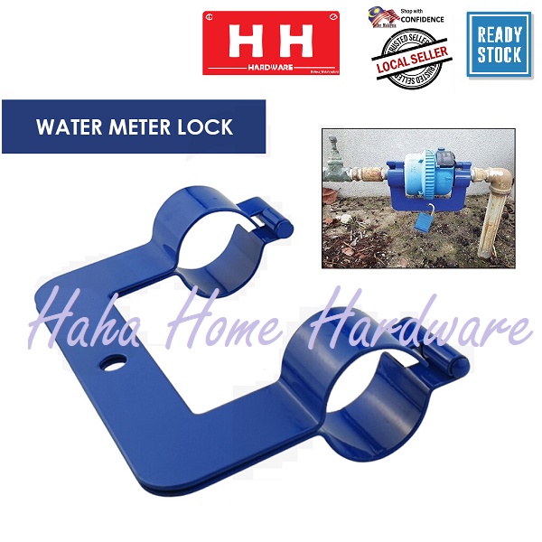 Kunci Meter Air ; Metal Water Meter Lock Hardened Steel Shackle ...