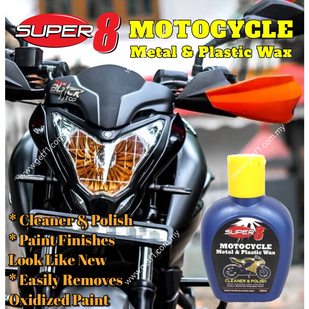 Super8 Polish Motor Wax Paint Renew Cat Pengilat Motosikal Wax Motobike ...
