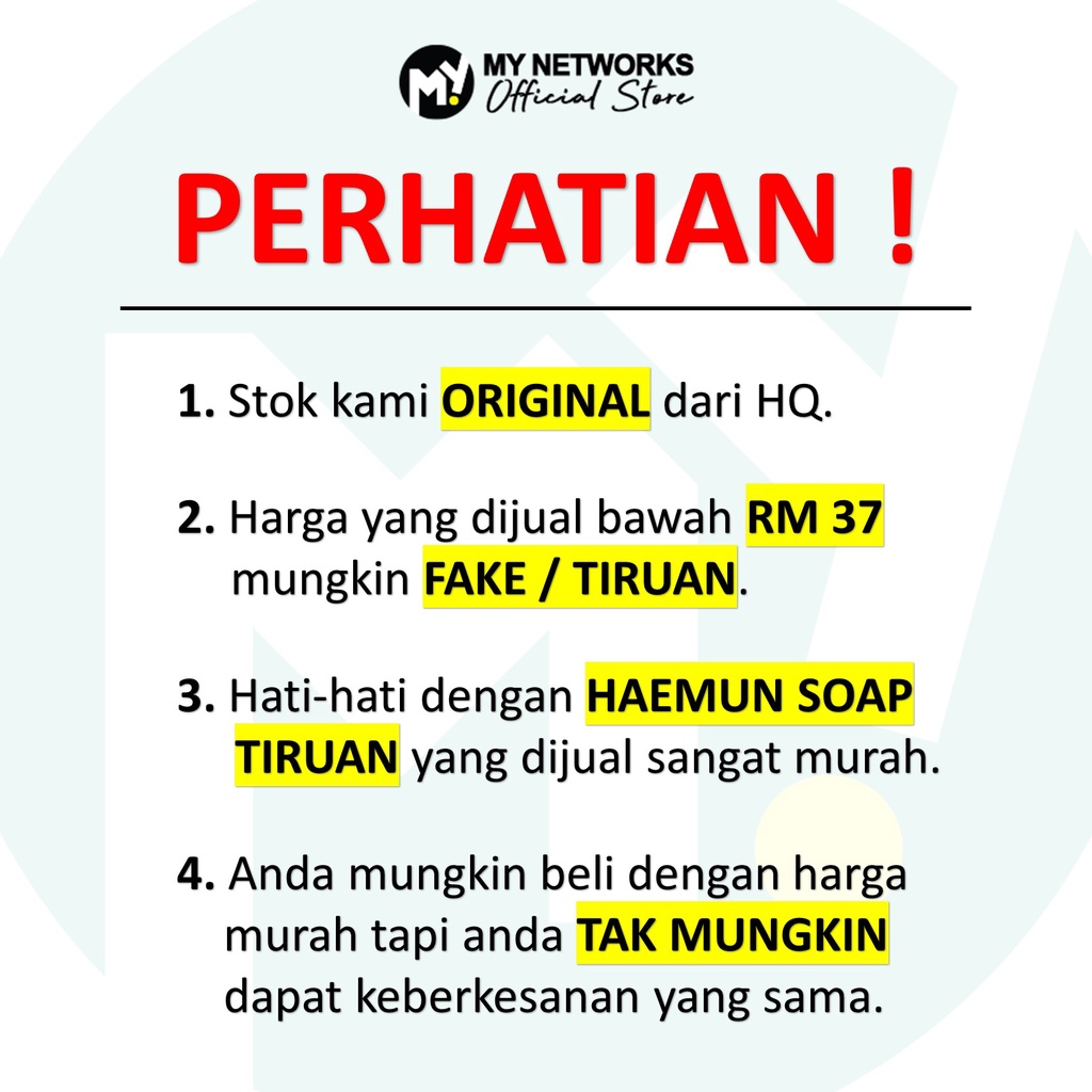 🔥𝗢𝗥𝗜𝗚𝗜𝗡𝗔𝗟 🇲🇾 | HAEMUN SOAP 50G | SABUN HAEMUN CREAM ECZEMA SKINCARE ...