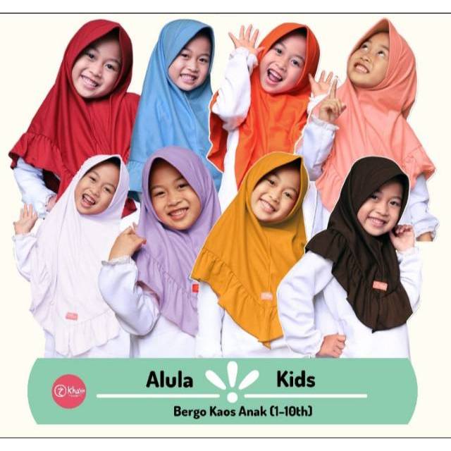 Hijab Children Veil Rempel Children Instant School Alula Kids Khayr ...