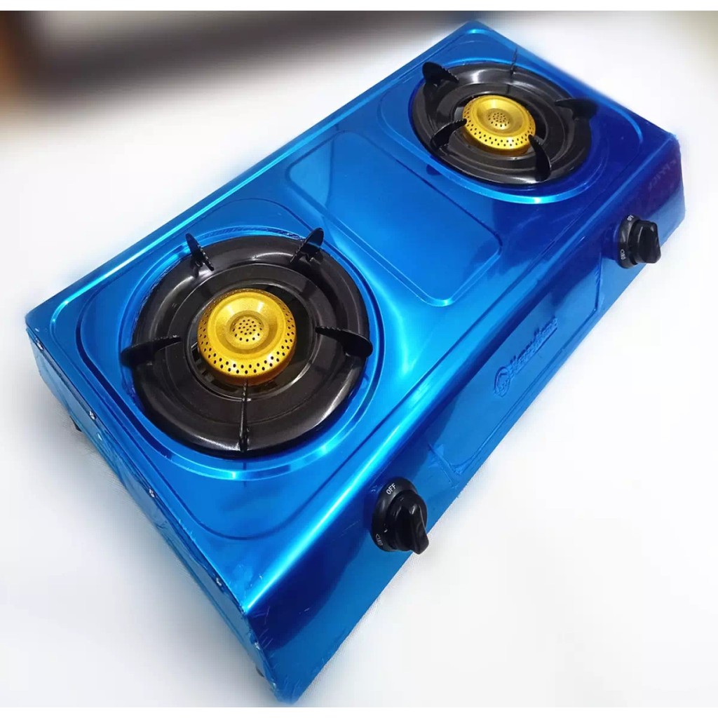 HappyHome Stainless Steel 2 Burner Gas Stoves 7102-F95 | Shopee Malaysia