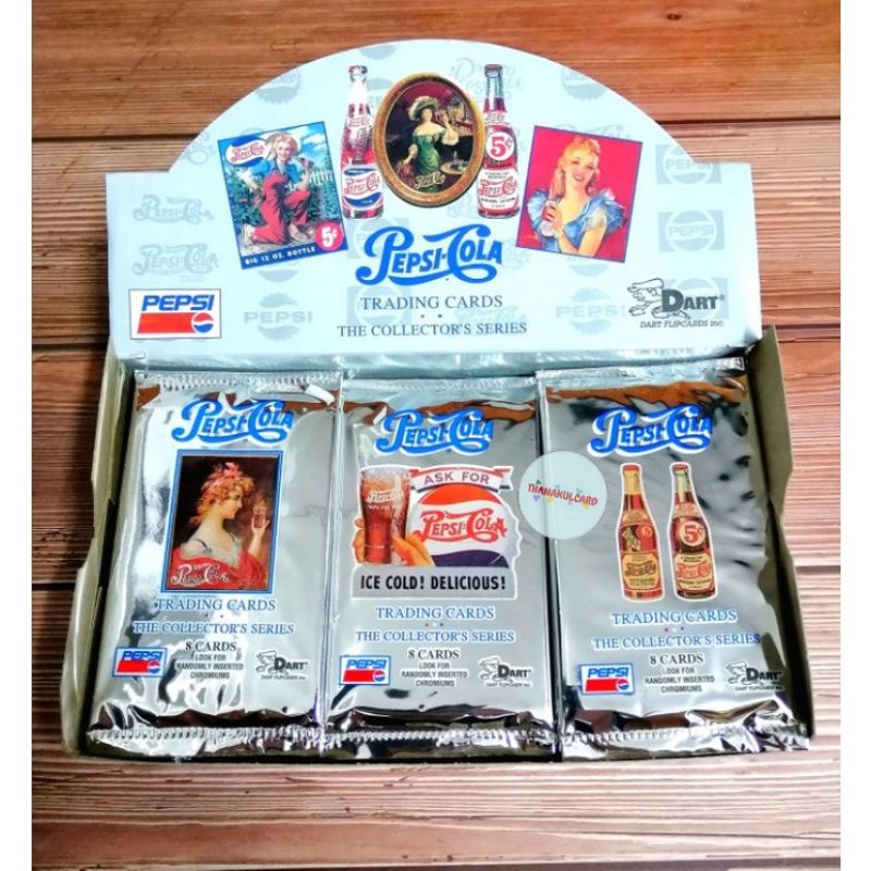 (Sealed Pack) 1994 PEPSI COLA TRADING CARDS (Random Card | Shopee Malaysia