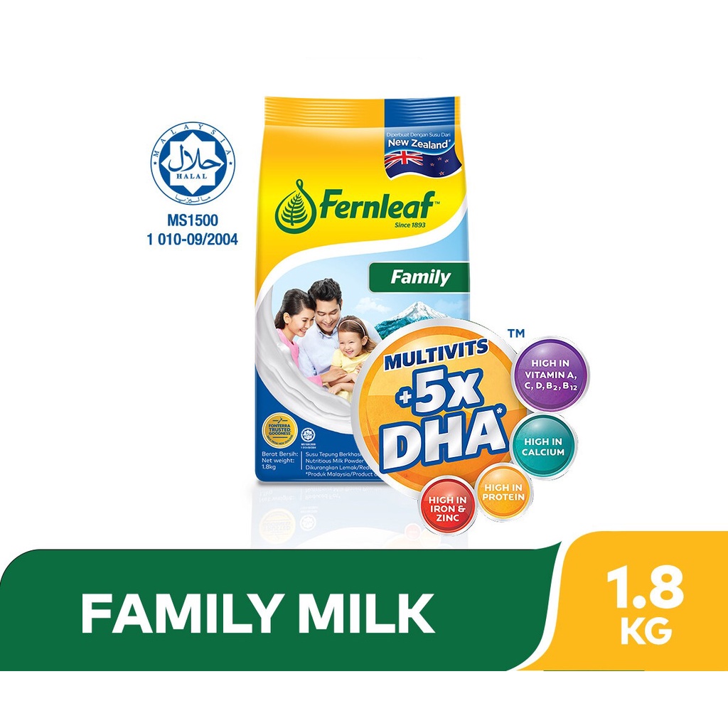 Fernleaf Family 1.8kg/Fernleaf Family Milk Powder/Fernleaf Family Milk ...