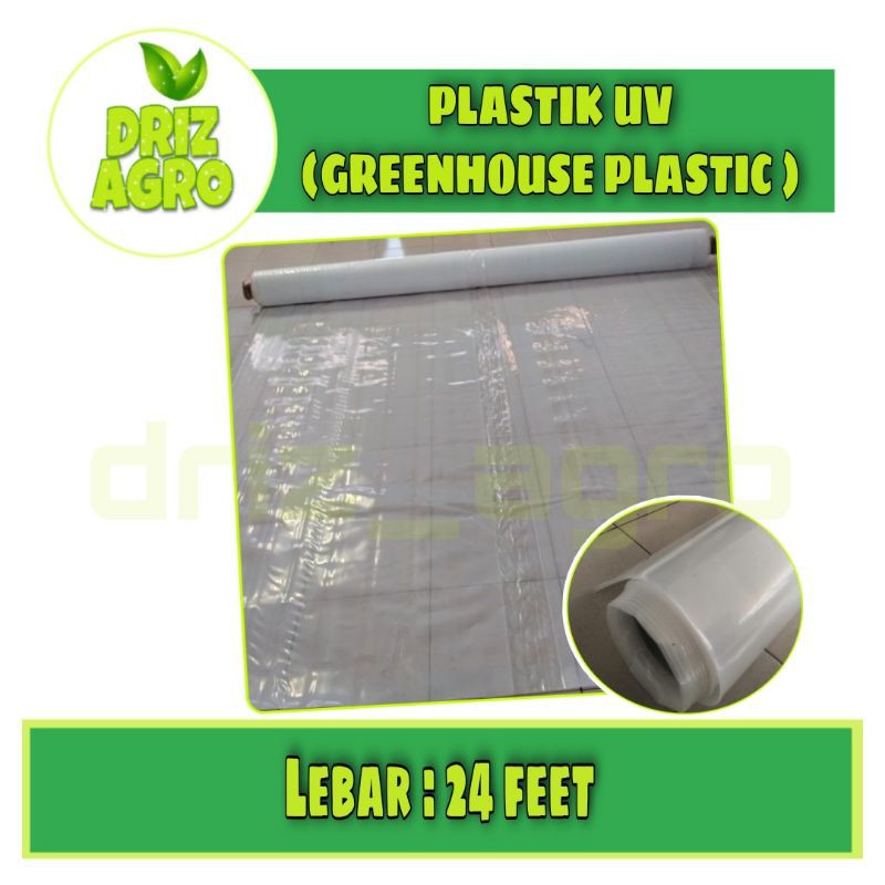 [1M Panjang x 24 Ft Lebar] Plastik UV 24 feet ️ greenhouse plastic ️ ...