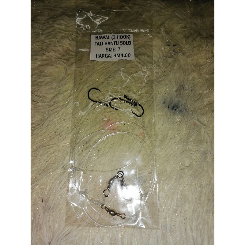 perambut bawal 50lb tali biru atau tali hantu | Shopee Malaysia