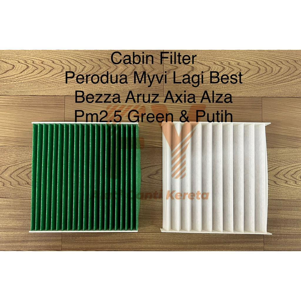 CABIN FILTER / AIRCOND FILTER PERODUA MYVI LAGI BEST BEZZA ARUZ AXIA ...