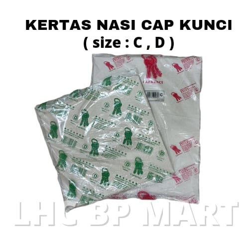 [LHC] CAP KUNCI Hawker Paper / Brown Food Paper / Kertas Minyak Bungkus ...