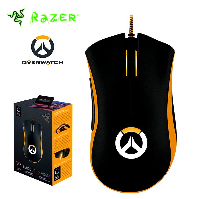 Razer DeathAdder Elite Gaming Mouse 16000 DPI 7 Button Esports Wired ...