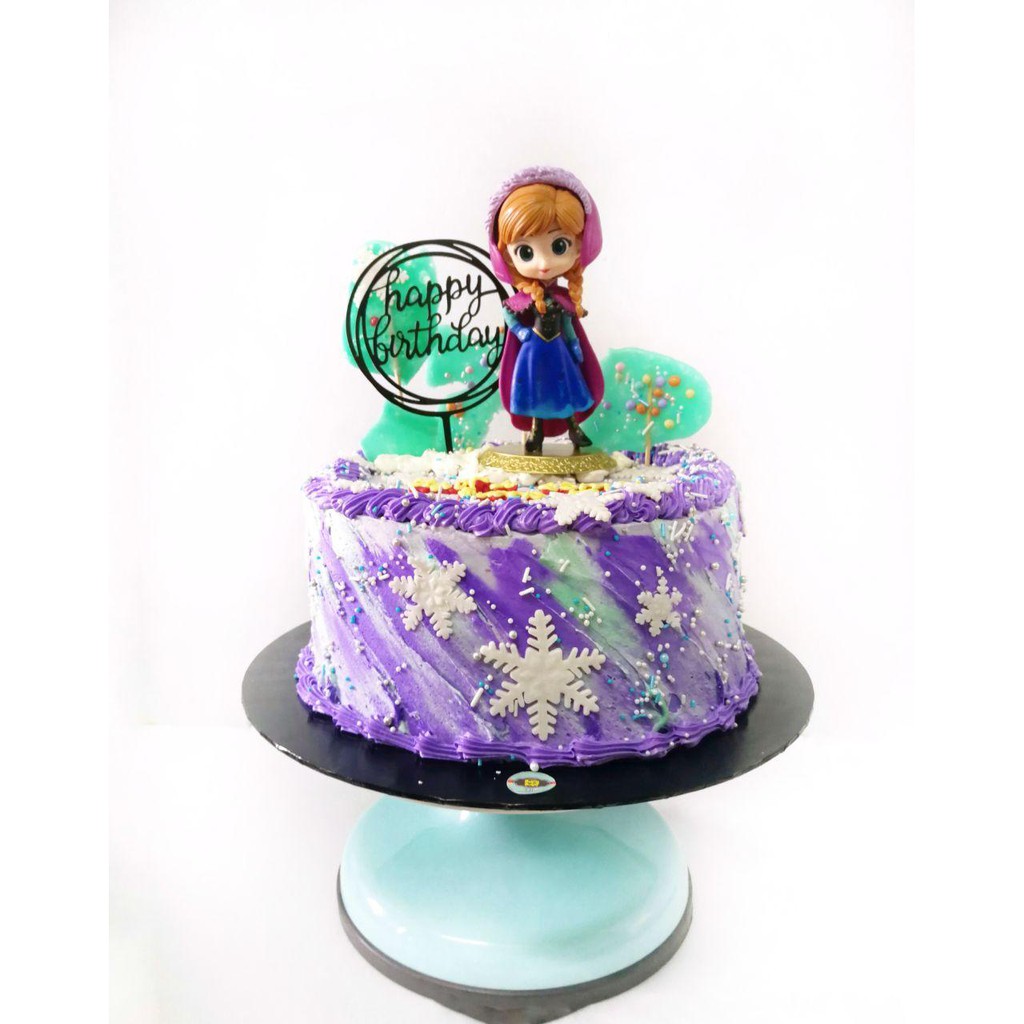 1 PC FROZEN ELSA / ANNA figurines cake topper frozen cake decoration toys | Shopee Malaysia