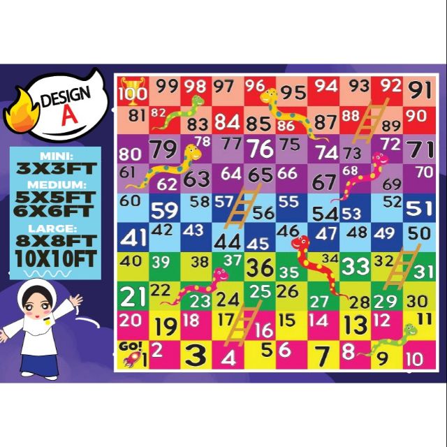 🎲 Banner Dam Ular Snake Ladder 🐍 | Shopee Malaysia