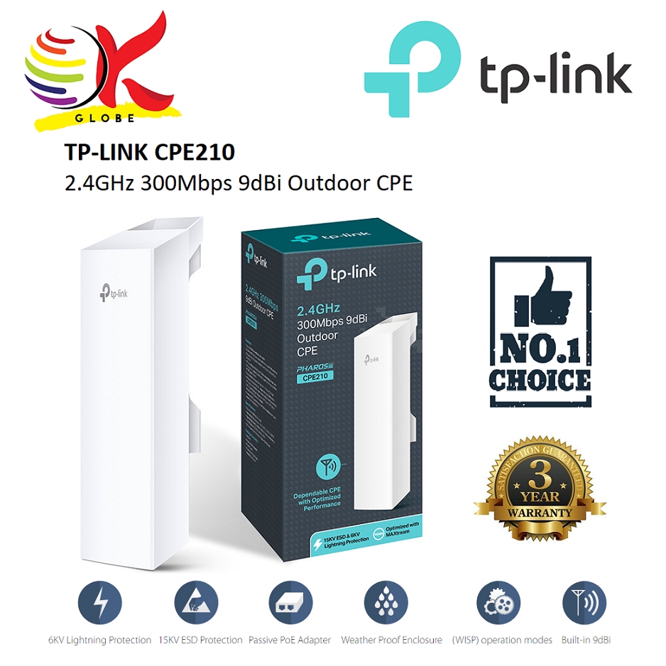 TP-LINK CPE210 300MBPS / CPE220 300MBPS / CPE510 300MBPS / CPE605 ...