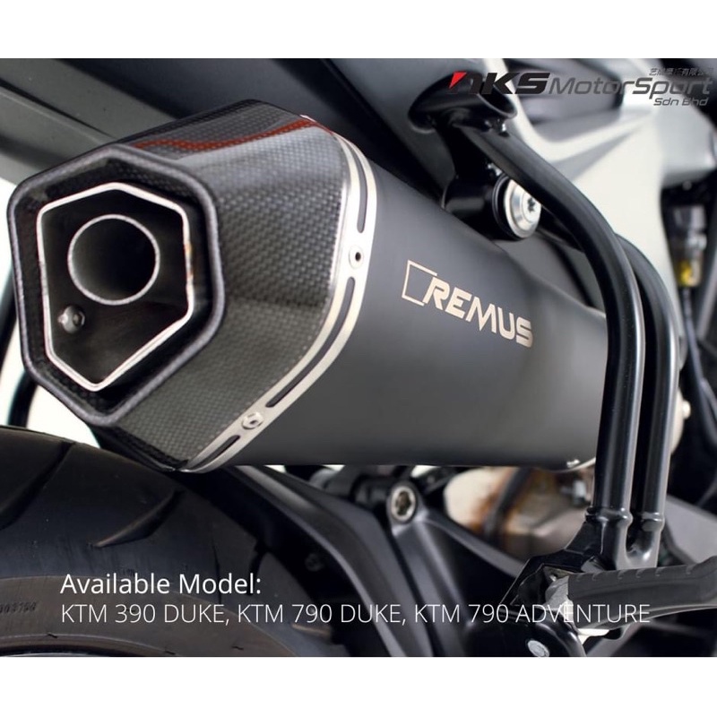 Remus Exhaust For 250/390/790/890 Duke/Adventure | Shopee Malaysia