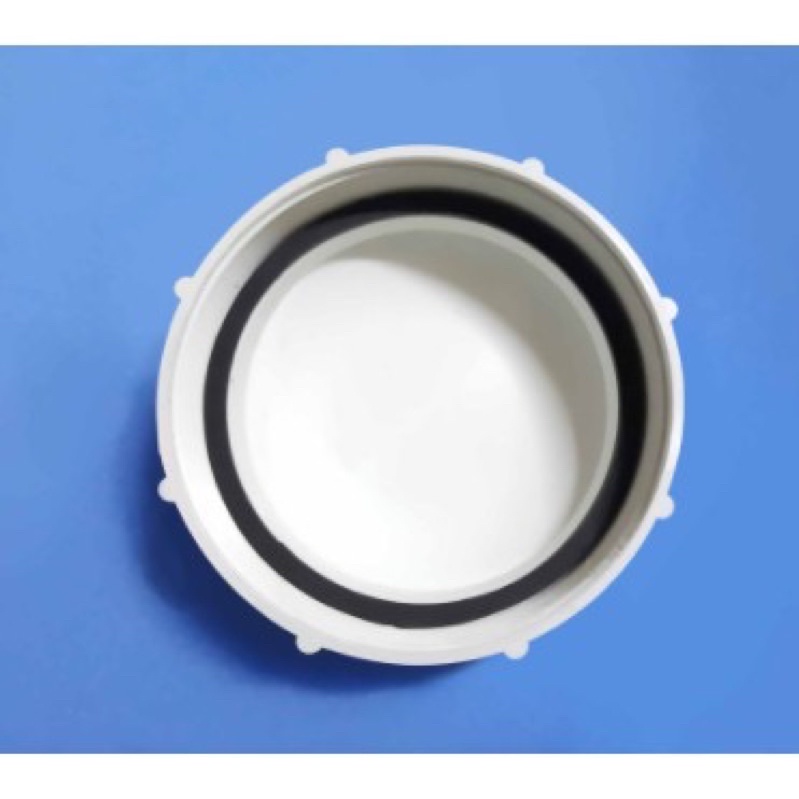 110mm Upvc Floor Gully Trap Cover End Cap & O Ring Only 4" 100mm Floor ...