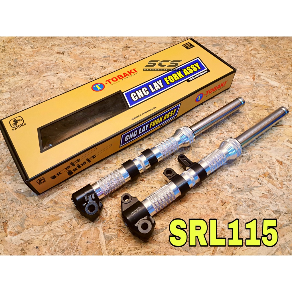 TOBAKI CNC FORK LAY Y15ZR LC135 EX5 SRL115 SRL110Z WAVE125 DREAM Y16ZR Vario SYM VF3i LC NVX Y16 ...