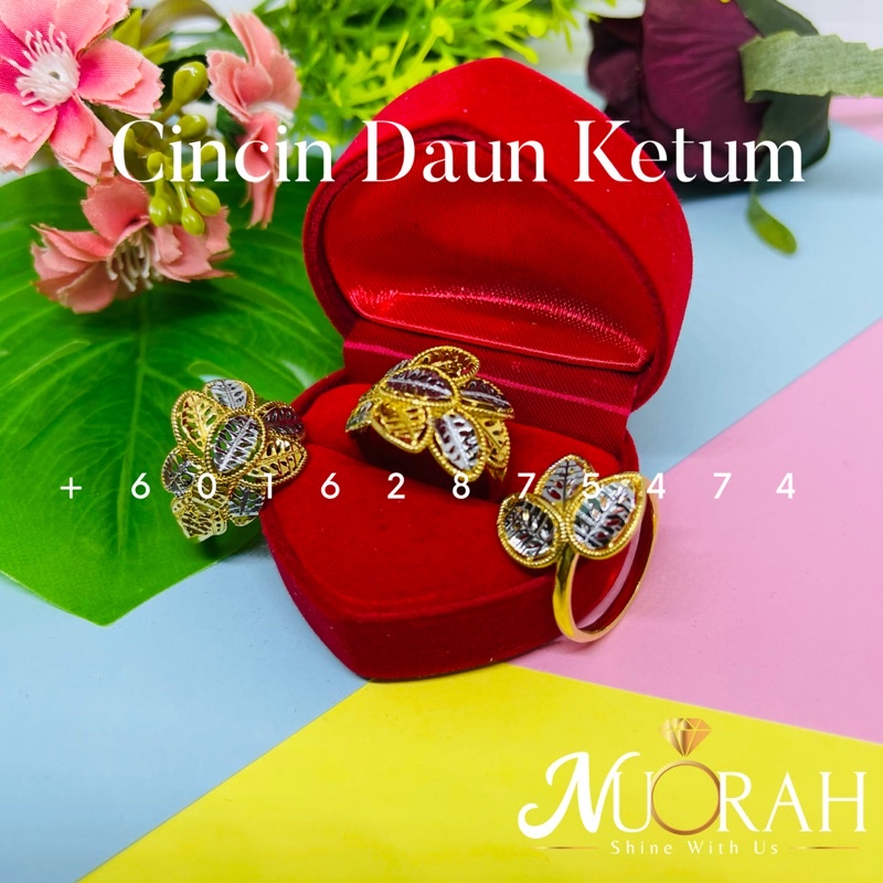COP 916 | CINCIN 💍 DAUN K3TUM | 🌟 EXCLUSIVE PATTERN & NEW DESIGN 🔥 EMAS ...