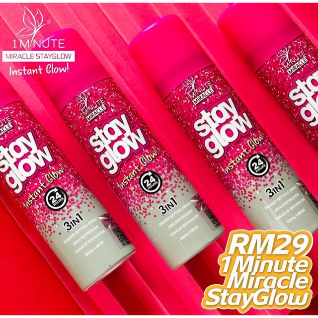 STAY GLOW 1 MINUTE MIRACLE | Shopee Malaysia