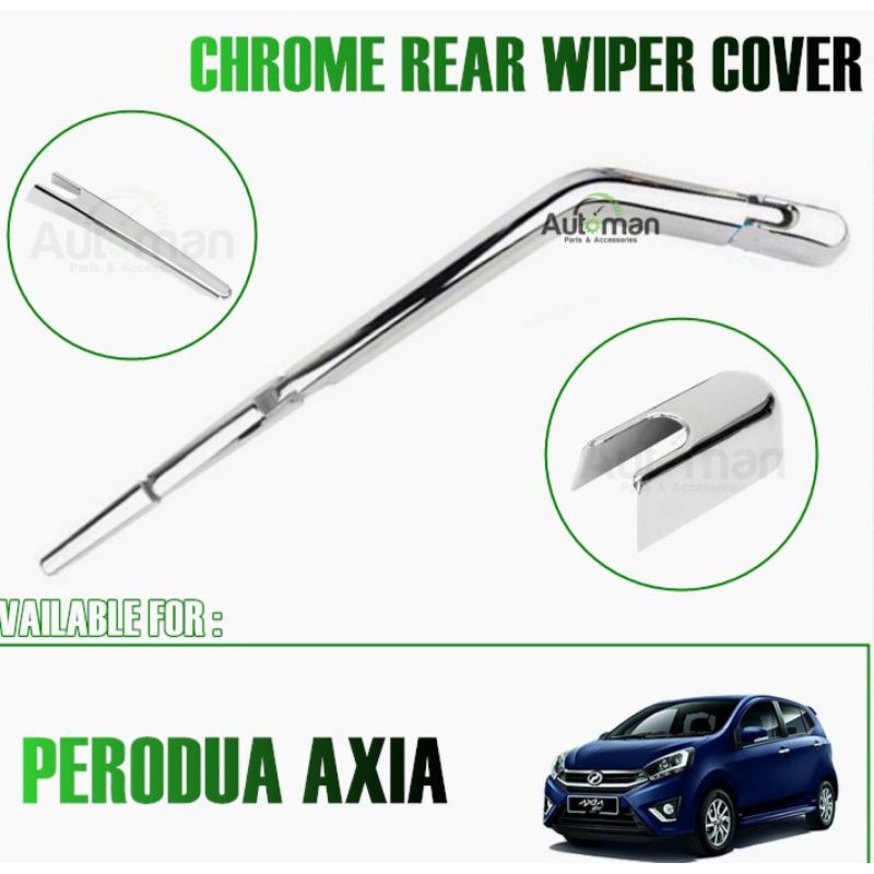 PERODUA AXIA REAR WIPER CHROME COVER | Shopee Malaysia