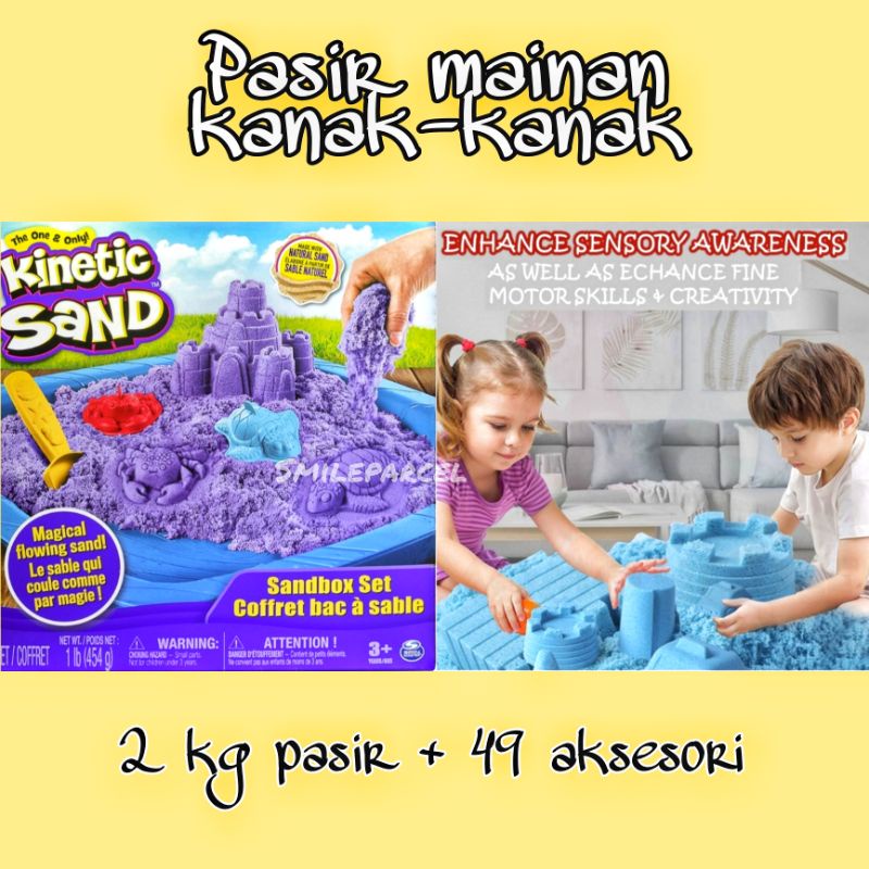 mainan budak kanak2 pasir mainan 50PCS 2kg THE SAND Dynamic Eco Space ...