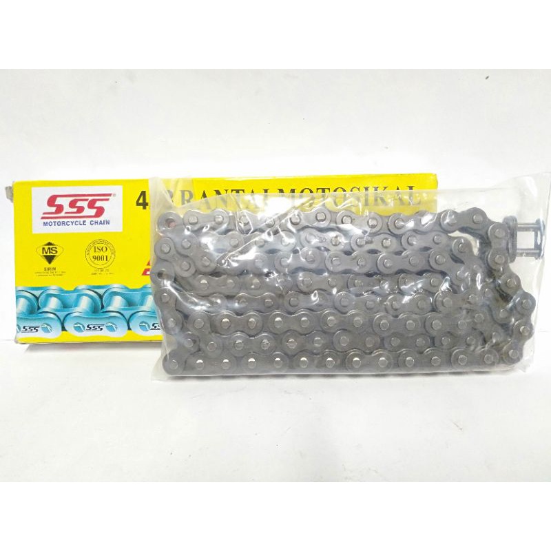 CHAIN RANTAI STANDARD SSS 428 SPROCKET SPORCKET MOTORCYCLE MOTOR MOTORSIKAL BUATAN MALAYSIA HIGH ...