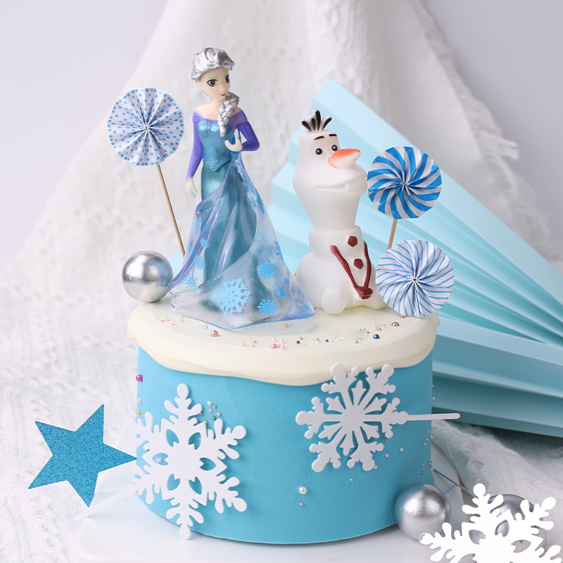 [Spot] Frozen princess birthday cake decorations Princess Aisha ...