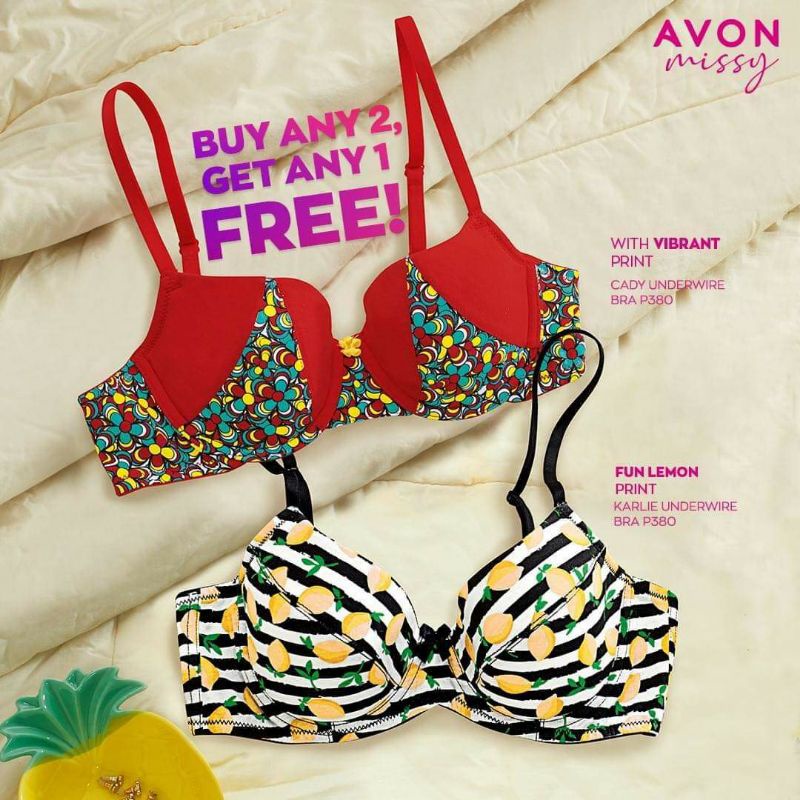 AVON Bra Underwire Cady, Karlie, Paula | Shopee Malaysia