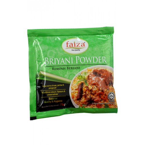 Rempah Beriani Faiza 25gm | Shopee Malaysia