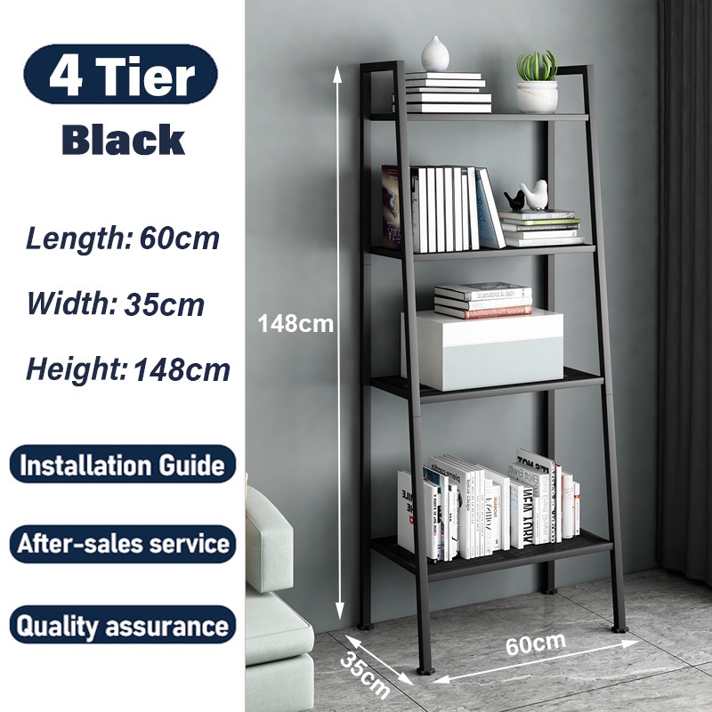 4 Tier Multipurpose Shelf Shelves Rack Rak Besi Living Room 60 x 148cm ...