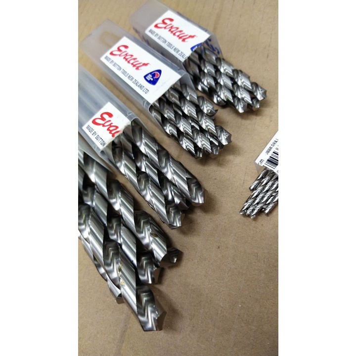 (INCH) 5/64"-5/16" EVACUT & SUTTON HSS JOBBER Twist Drill High Speed ...