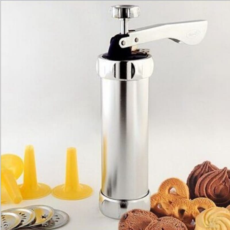 Biscuit Cookie Press Maker Machine Baking Tool Set Making Biscuits Pump ...