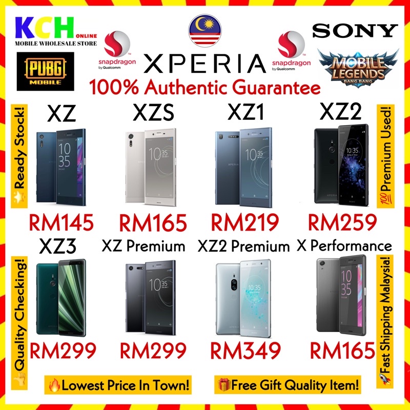 🌈Sony Xperia XZ/XZS/XZ1/XZ2/XZ2 Premium/XZ2 Compact/XZ3/X Performance/XZ Premium/Z5/Xperia 1/5 ...