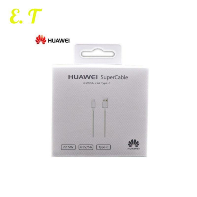5A Original Huawei Type C super charge cable super charging E.T ...
