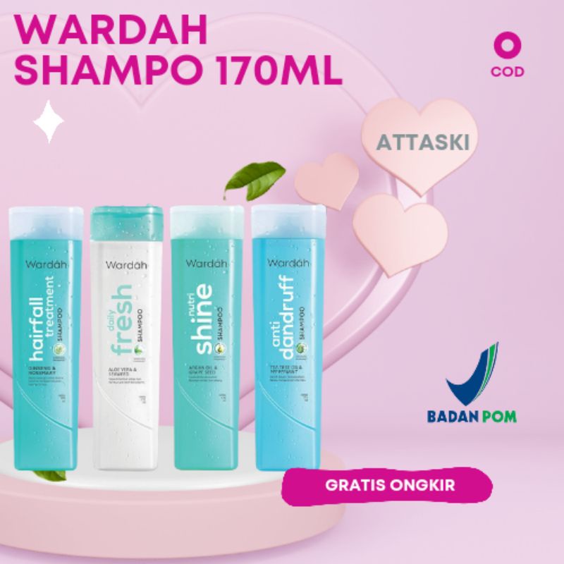 Wardah Anti Dandruff Hair Fall Treatment Shampoo Conditioner Shampoo ...