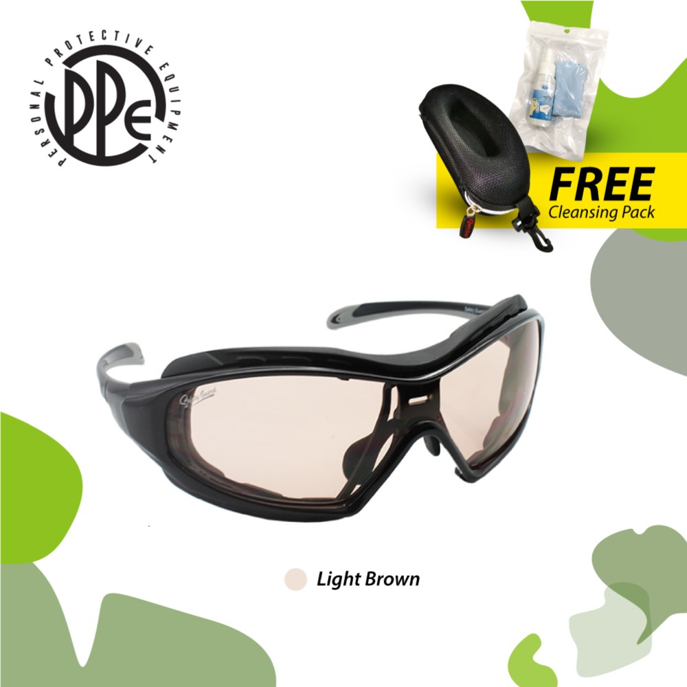 Safety Guard Safety Glasses Frame S141 PC Lens 100% UV Protection ...