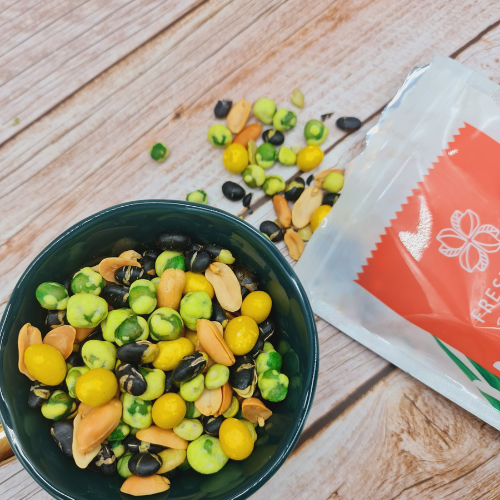 Fresh Bulk Wasabi Crunch Mix (180g) | Wasabi Green Peas | Roasted Black ...