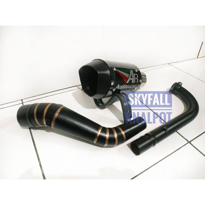 New AR AUSTIN Racing Exhaust For VARIO BEAT SCOOPY Miox NMAX LEXY ADV ...