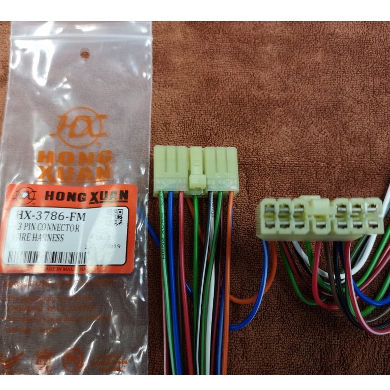 HX-3786-FM HONGXUAN 13 PIN FEMALE CONNECTOR WIRE HARNESS SOCKET ...