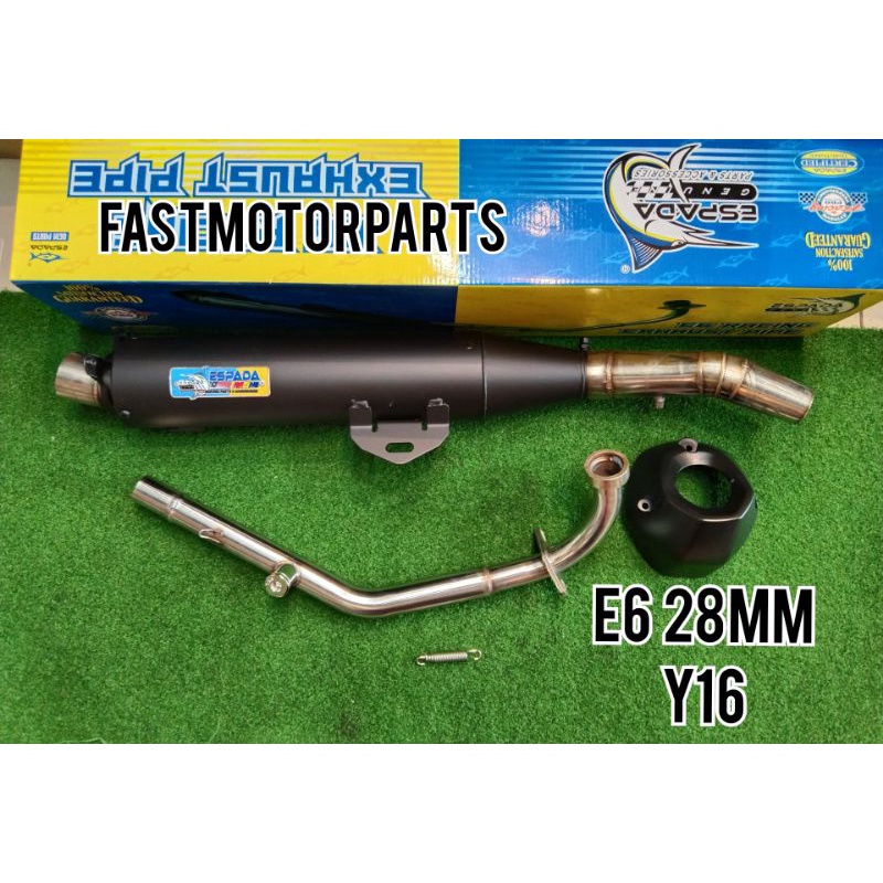 Exhaust Espada Std Cutting 100% Original Y15ZR/Y15/Y16/RS150/LC135/SRL115/SRL115 FI/KRISS/ RSX ...