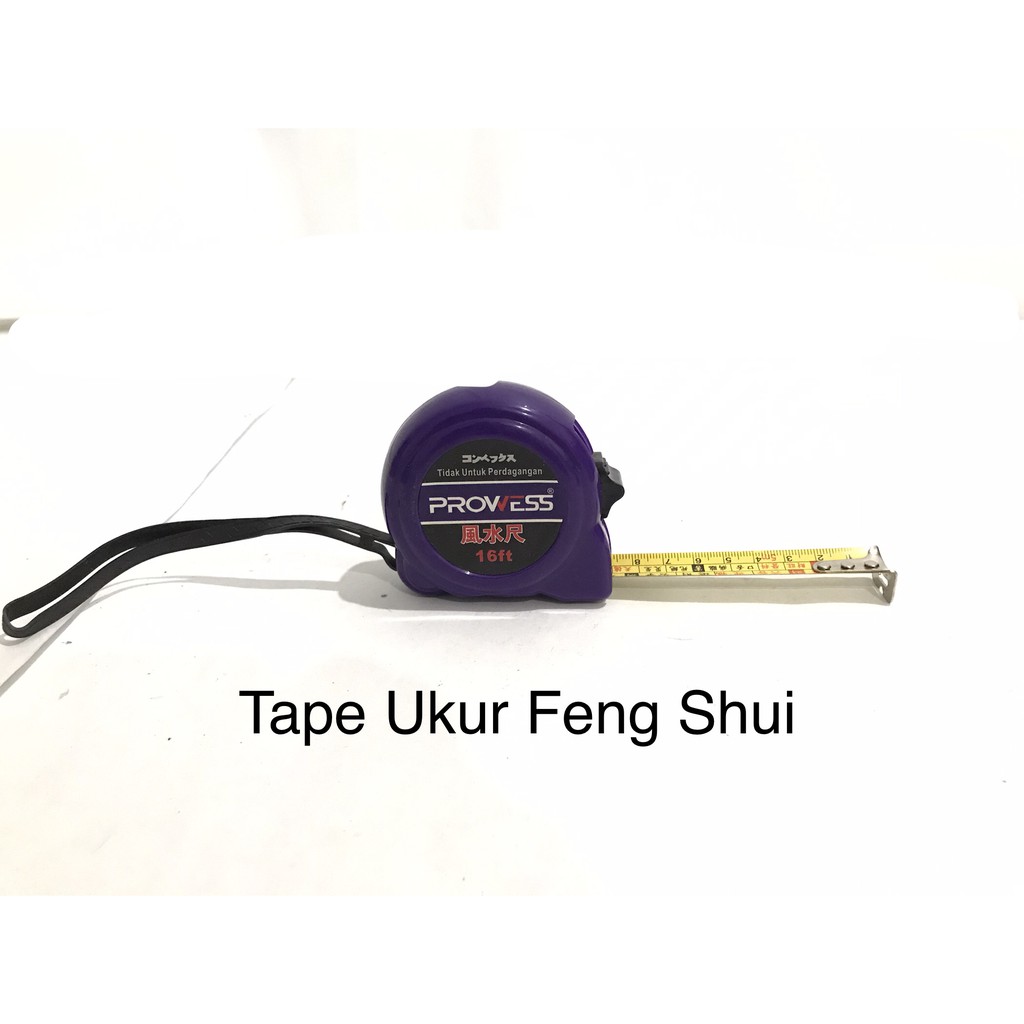 Measuring Tape Feng Shui /Tali Tape Ukur 16 Kaki Feng Shui / 风水尺(16尺 ...
