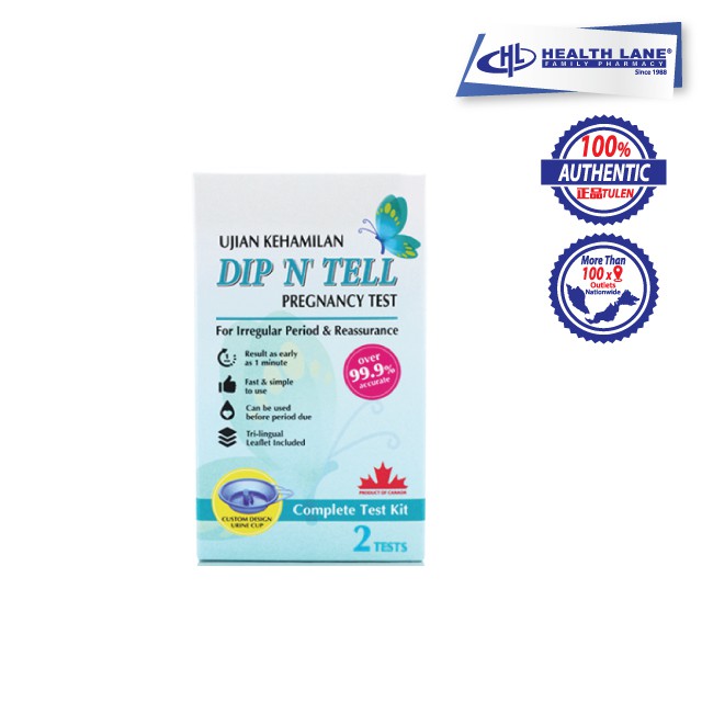 Dip N Tell Pregnancy Test (2's) | Shopee Malaysia
