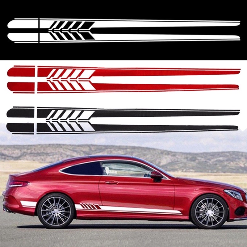 [Ready Stock]K090# AMG Body Lining Vinyl Decal Stickers | Shopee Malaysia