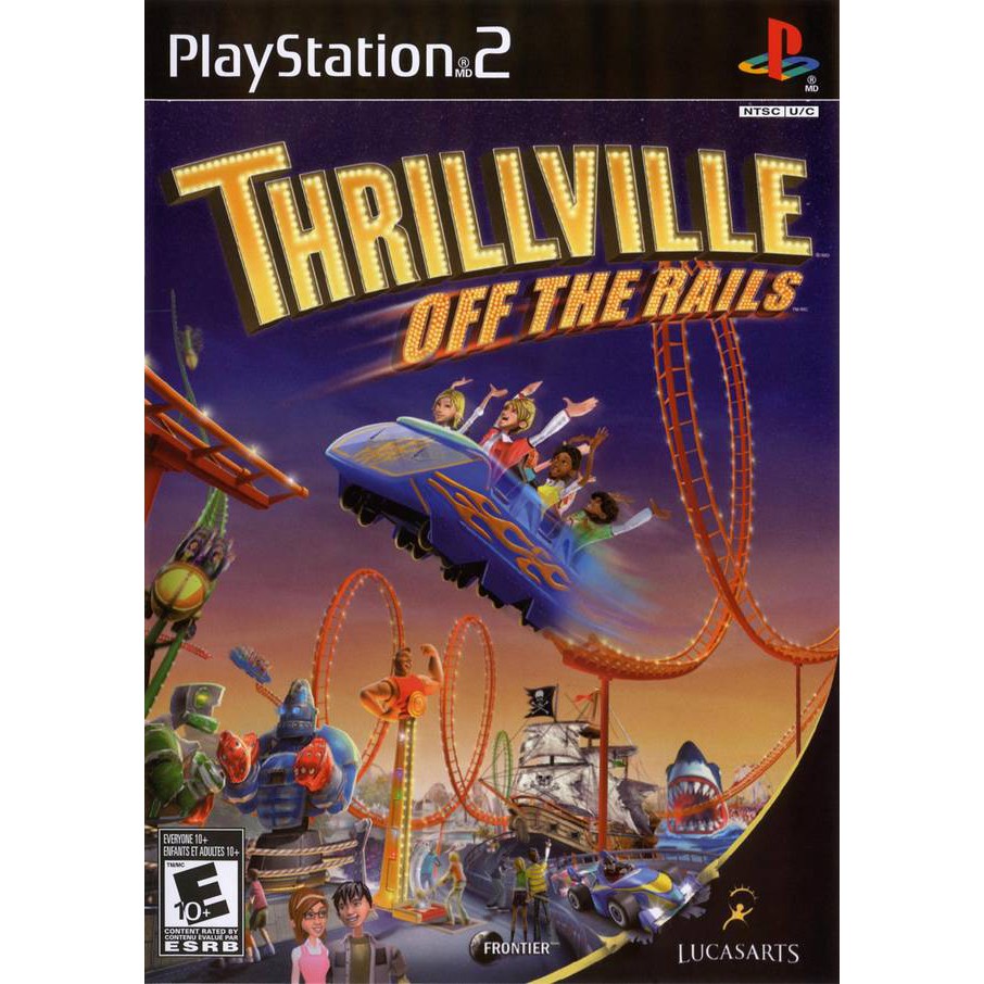 PS2 Thrillville Off the Rails ( DVD Games ) | Shopee Malaysia