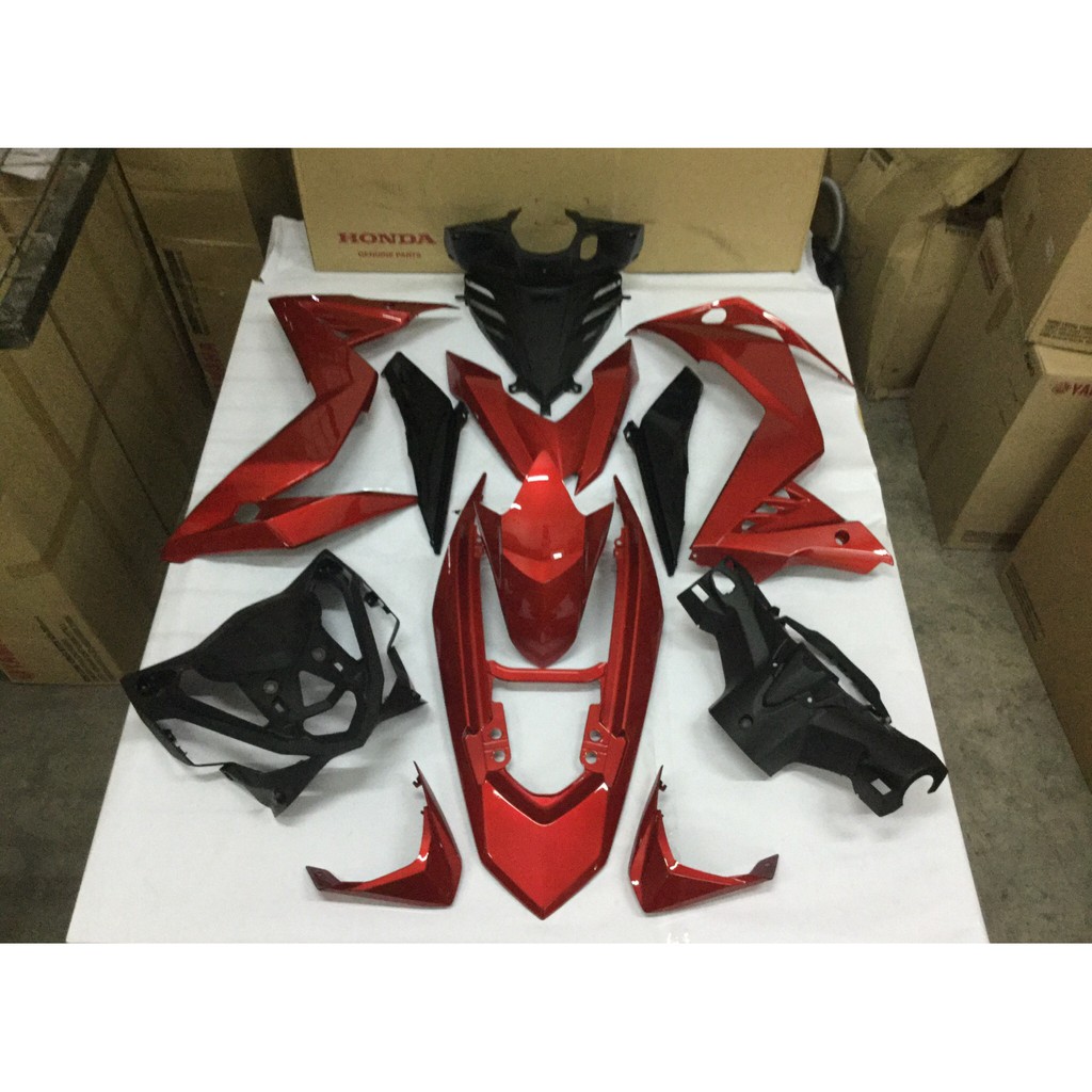Honda RS 150(RED/BLACK) Cover Set(100%ORIGINAL) | Shopee Malaysia