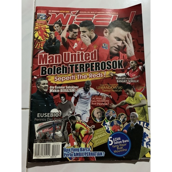 MAJALAH SUKAN BOLA SEPAK WISEL | Shopee Malaysia